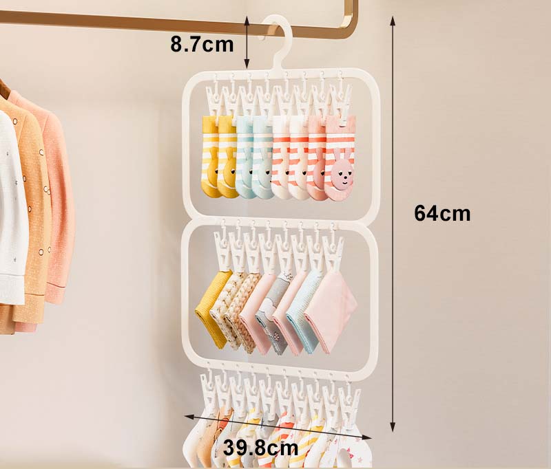 Nemobaby Baby Clothes Hanger Stackable /Extendable Design | Shopee ...