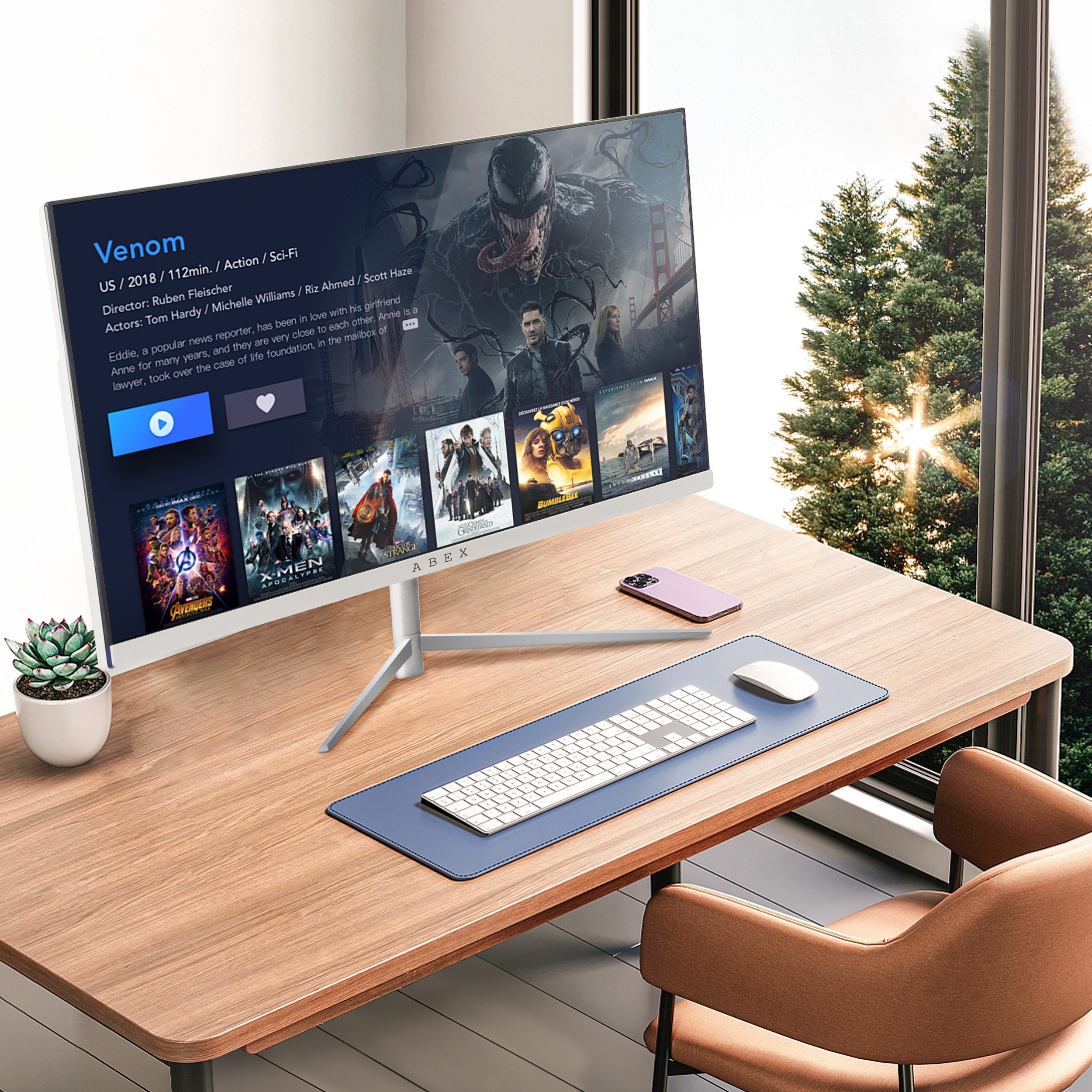 ABEX DM24F / All In One Desktop PC / 24" FHD Display / i7-13700 / 64GB ...