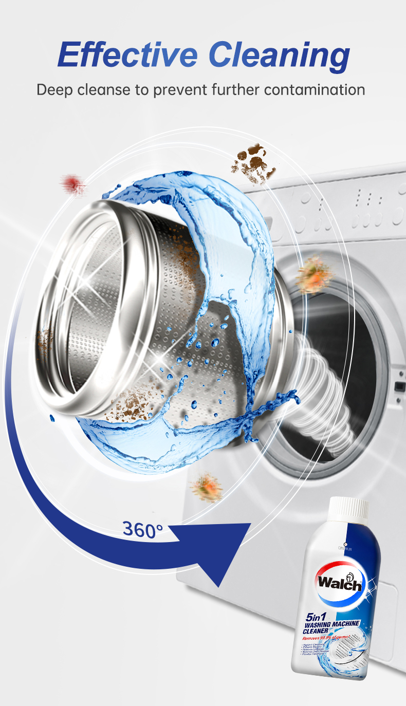 [New] Walch® 5in1 Washing Machine Cleaner 250ml x 2 Bottles | Shopee ...