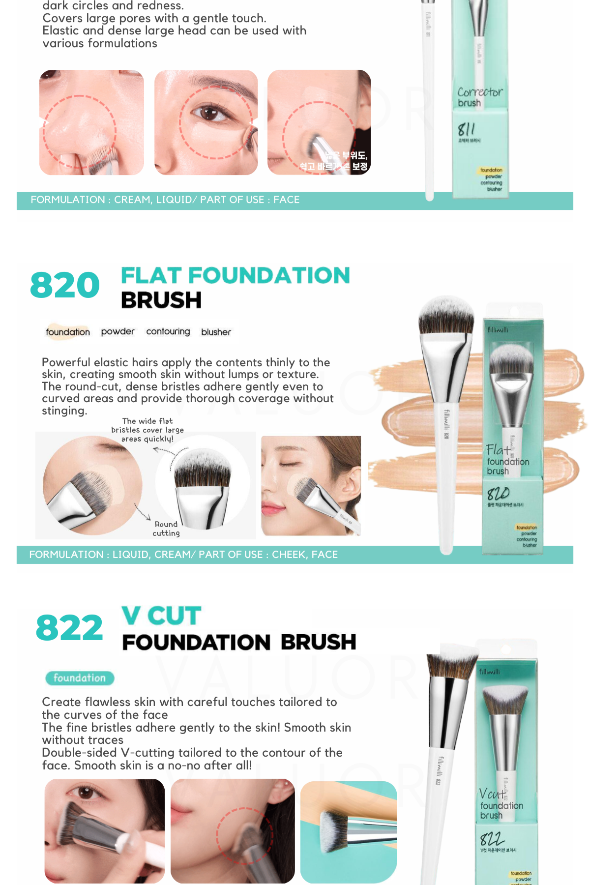 [Fillimilli] Ship from Korea 🇰🇷 ️ Make Up Brush, Eyeshadow, Eye Make Up ...