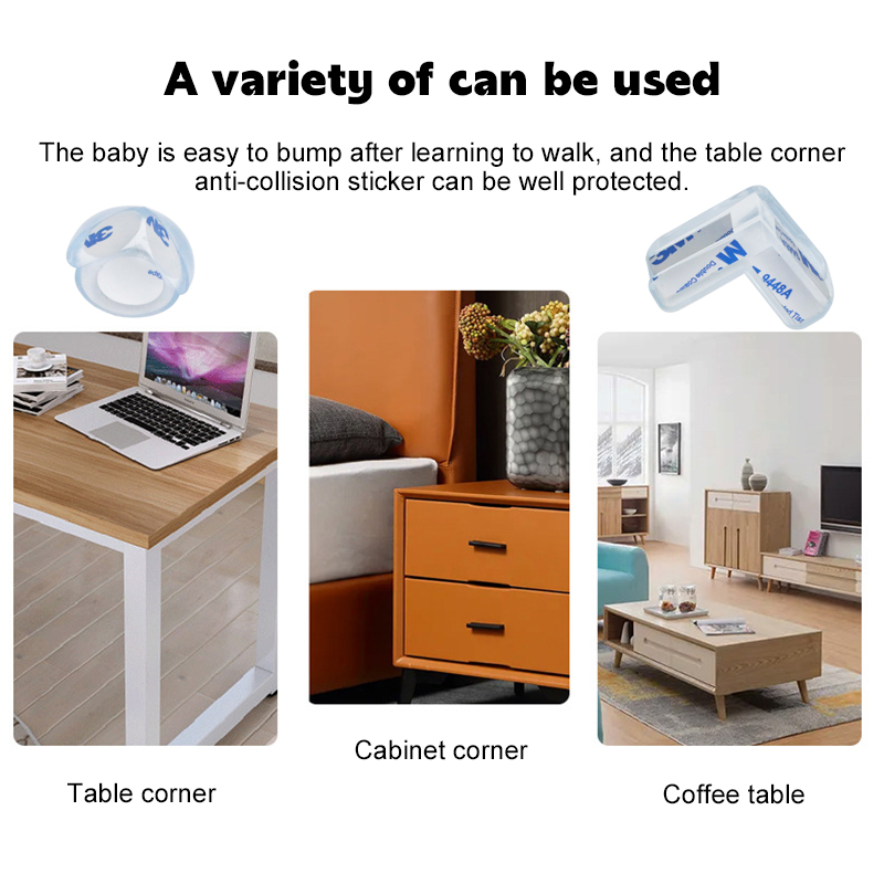 【SG】Safety Desk Table Edge Cushion Cover Protector Corner Guard For ...