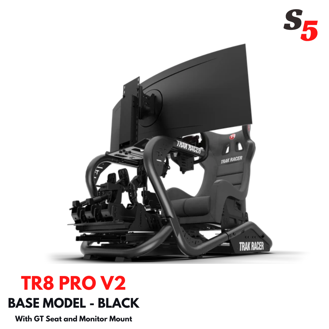 Trak Racer TR8 PRO V2 / Racing Simulator Cockpit / SIM RACING RIG ...