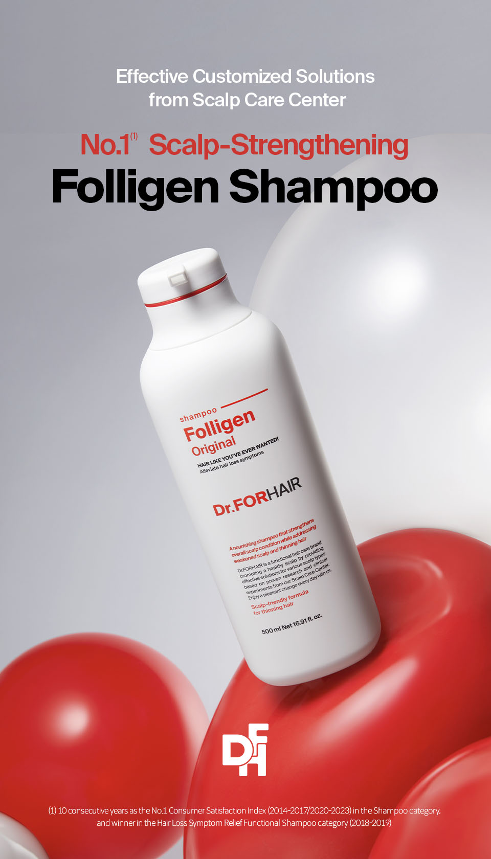 [Dr.FORHAIR] Folligen Original Shampoo 500ml | Shopee Singapore