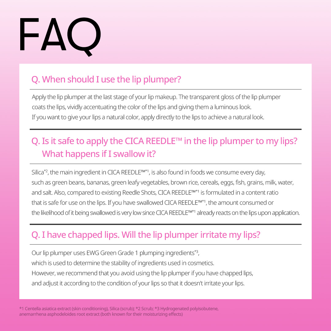 [VT] Reedle Shot Lip Plumper 4.3g for Glossy lip, Lip care [Official ...