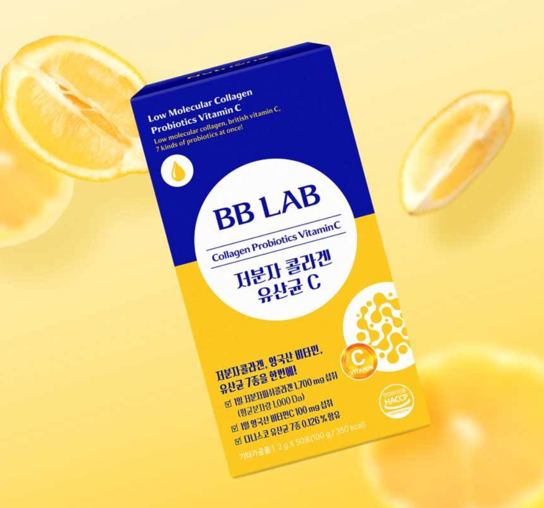 BB Lab Collagen Vitamin C Low Molecular 7 Kinds of Probiotics 1700mg ...