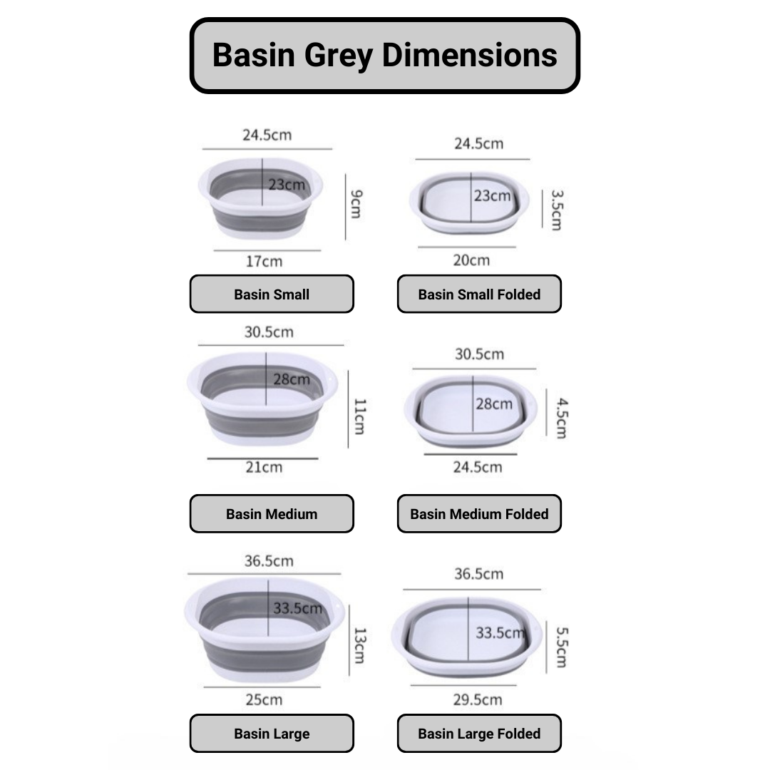 [SG READY] Foldable Bucket/Basin/Pail (up to 17L) | Shopee Singapore