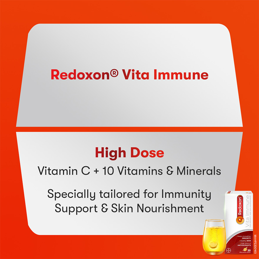 REDOXON Immunity & Antioxidant Super Saver Packset consists Triple ...