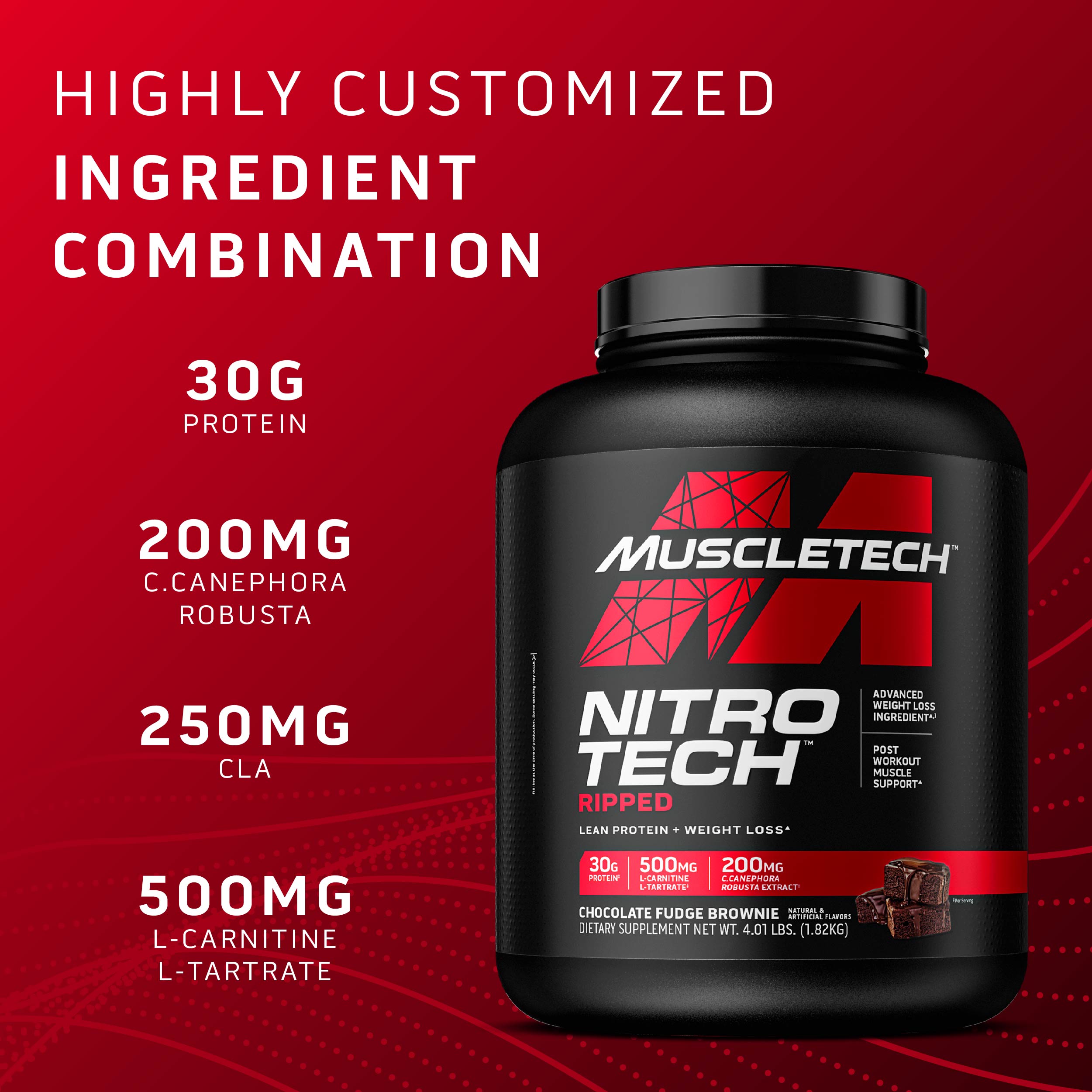 MuscleTech Nitrotech Ripped (4lbs) | Shopee Singapore