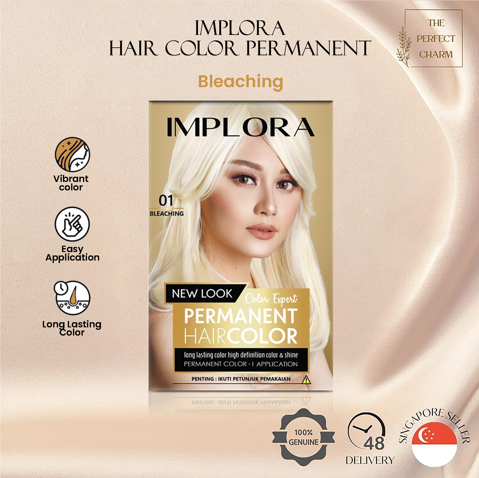 SG - IMPLORA Hair Dye Hair Color 30g | Shopee Singapore
