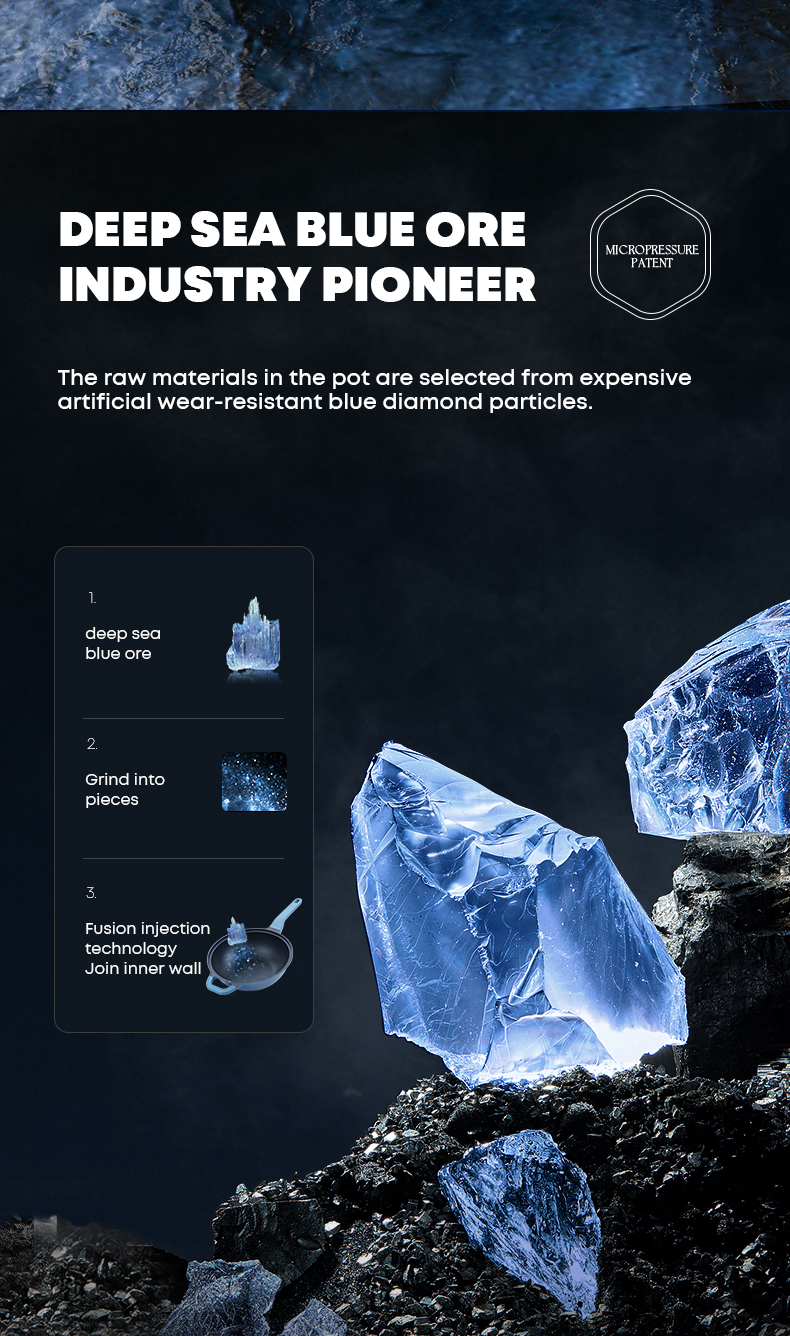 PAYDAY FREE GIFT- Ecowin Non-stick Pan Micro Pressure Cooker Diamond ...