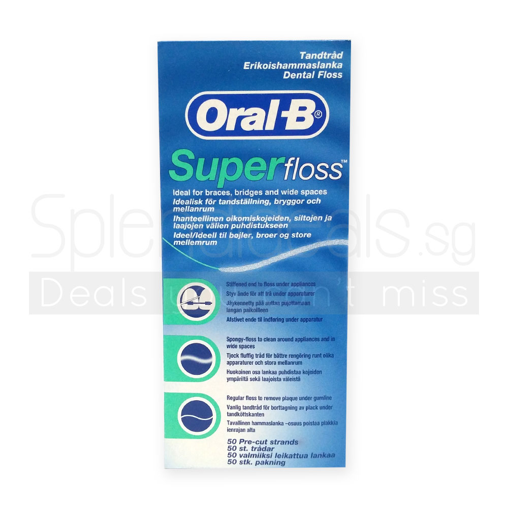 [ SPLENDIDEALS SG] ( PACK of 4) ORAL B FLOSS | DENTAL FLOSS 25M | 50M ...
