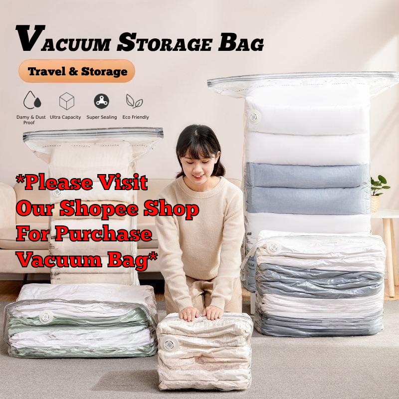【Local Ready Stock】Eletronic Vacuum Pump & Vacuum Bag | Travel Storage ...