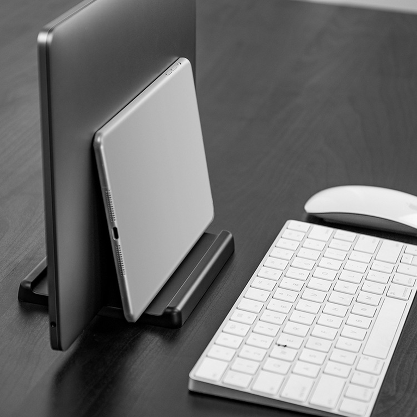 [ SG Ready Stock] Vertical Laptop Stand Double Slot Adjustable Laptop ...