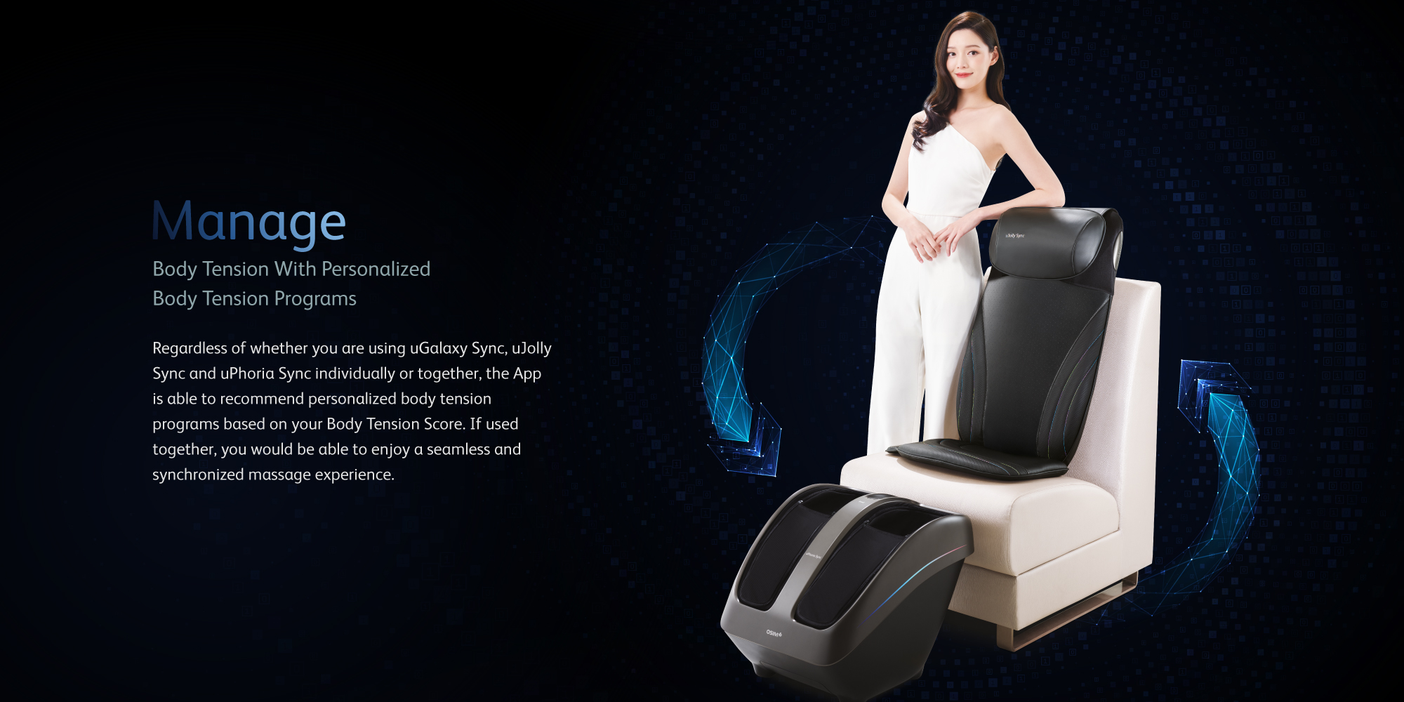 OSIM Invisible Massage Chair (uJolly Sync Full Back Massager + uPhoria ...