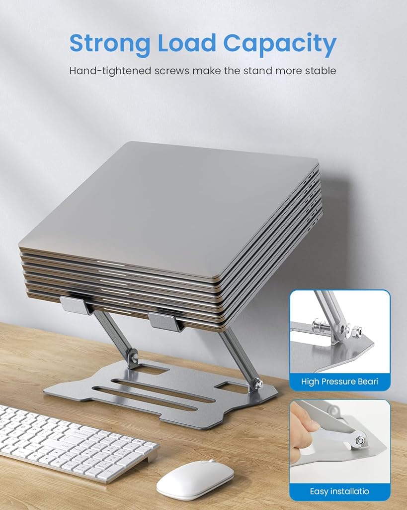 SG Stock Foldable Laptop Stand Ergonomic Notebook Stand Tablet Stand ...