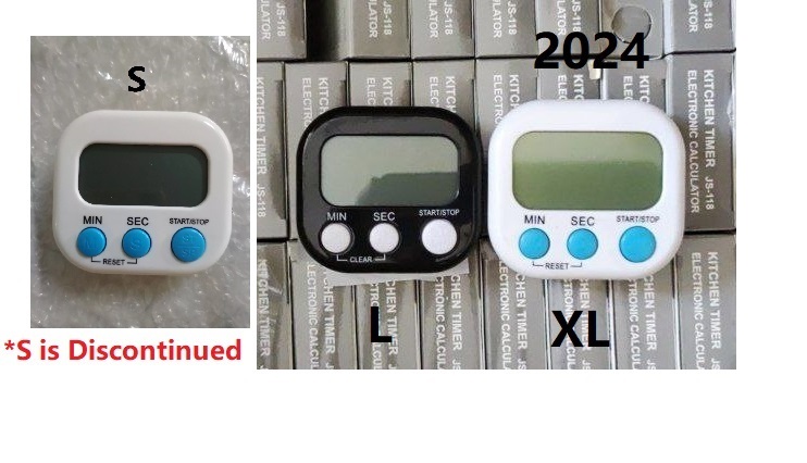 [Extra Large] Digital Timer Magnetic Kitchen Cooking Timer LCD Digit ...