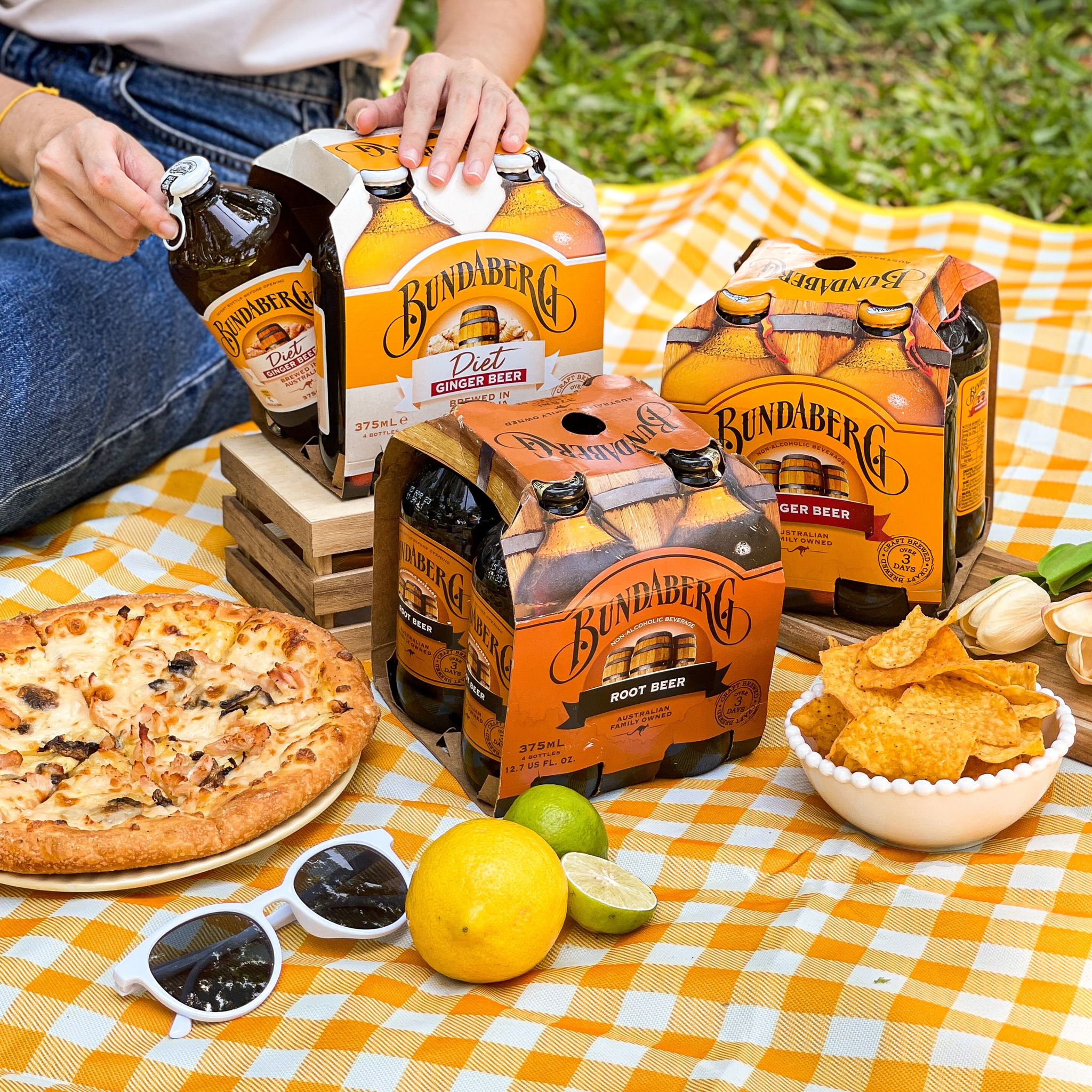 Bundaberg Brewed Drinks Root Beer/Mango/PassionFruit/Lemonade ...
