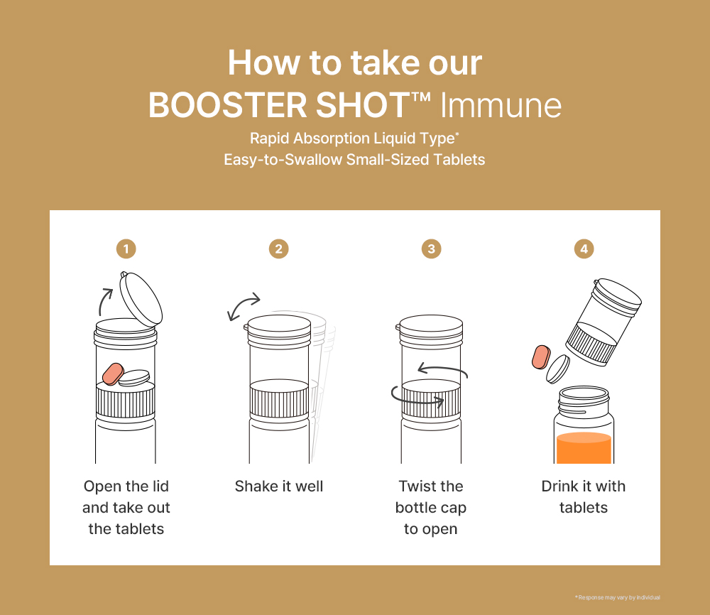 Denps Booster Shot Immune Support Multivitamin & Mineral Vitamin ...