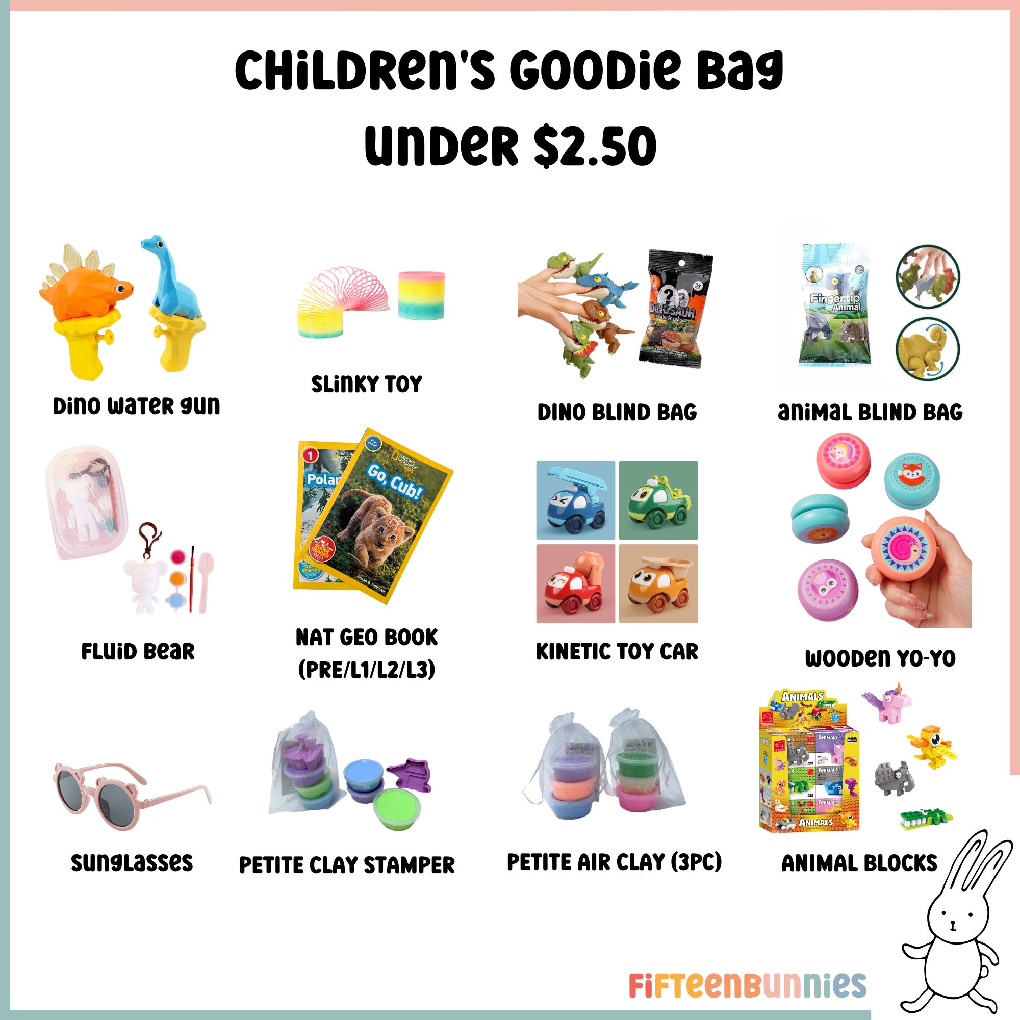 Build your own Goodie Bag Customise Party Favour Birthday Goodie Bag ...