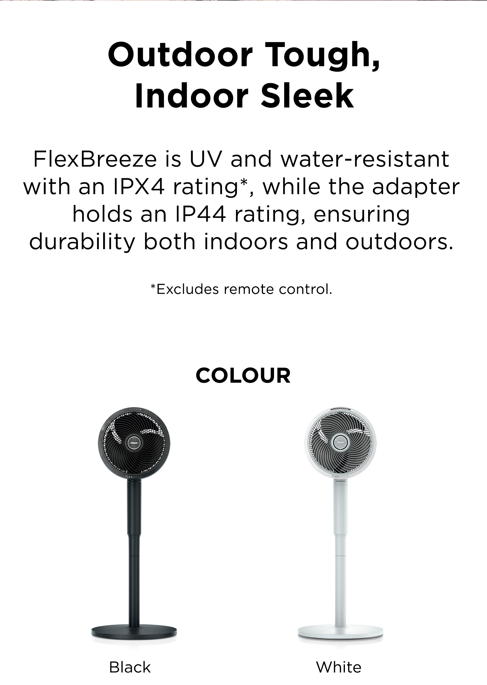 Shark FlexBreeze Cordless & Portable Fan / Standing & Pedestal / Table ...
