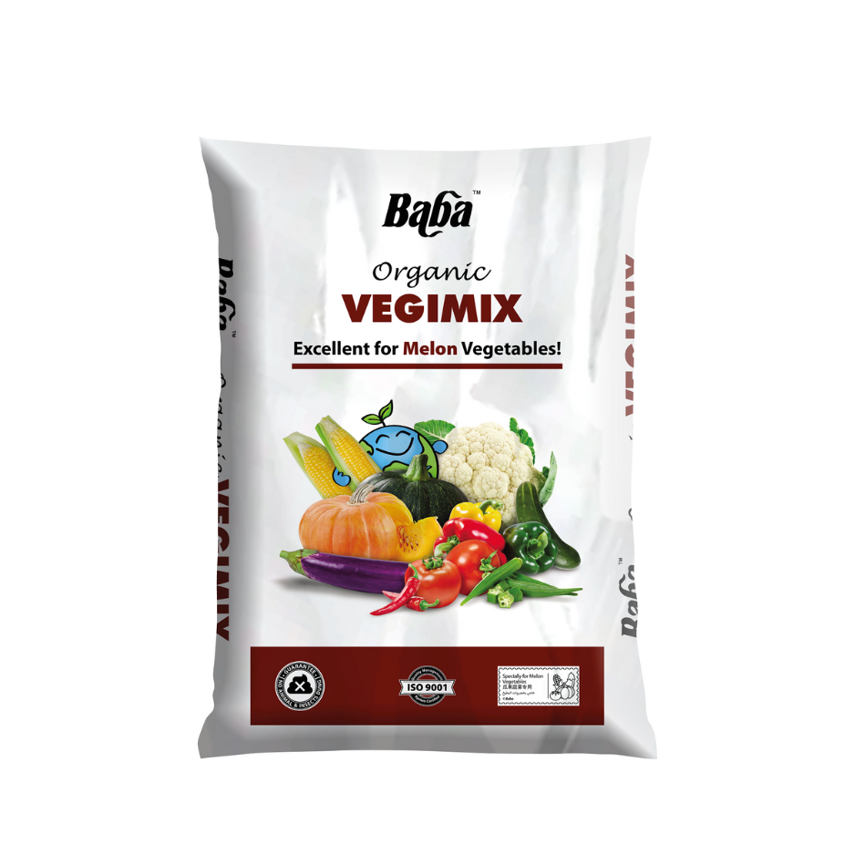 Baba Organic Vegimix Potting Soil Mix Potted Plants Veggie Flowers ...