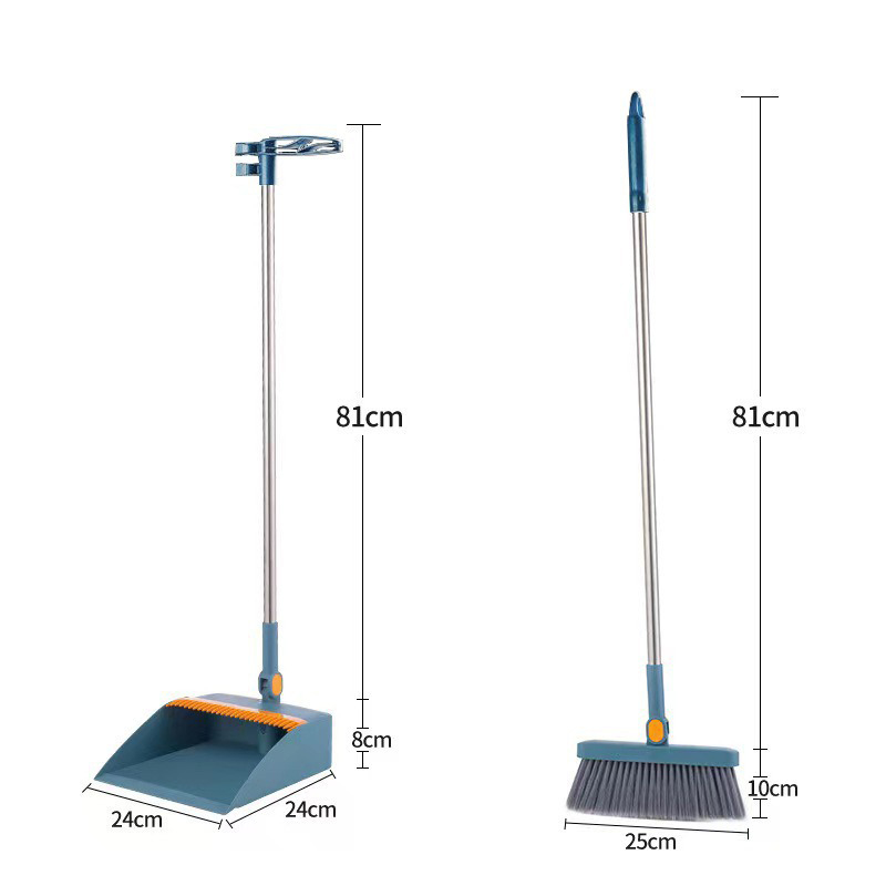 【HM】SG STOCK Rotatable Broom/Wind Proof Dust Pan/Broom Comb Broom Set ...