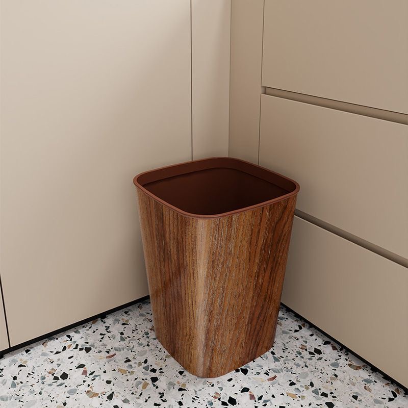 CLEARANCE! Marble/ Wood-look Waste Bin Dustbin Trashbin for kitchen ...
