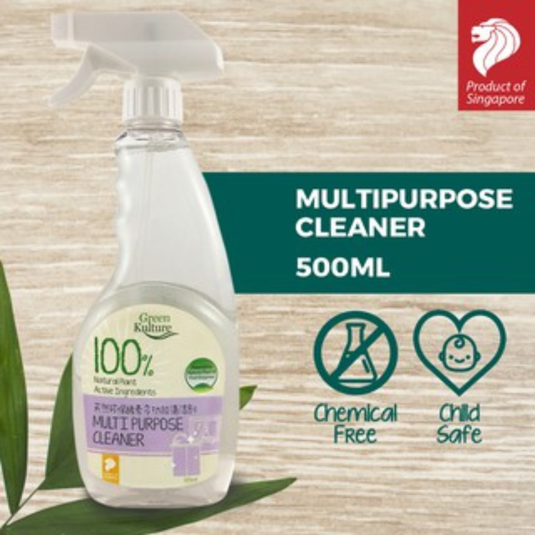 Green Kulture Natural Multi-Purpose Cleaner 500ml - Eco-Friendly & Non ...