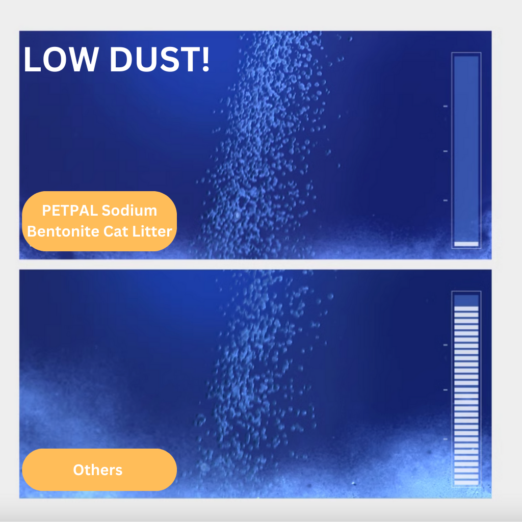 [3 FOR $19.9] PETPAL Low Dust Quick Clump Bentonite Cat Litter (10L | 6 ...