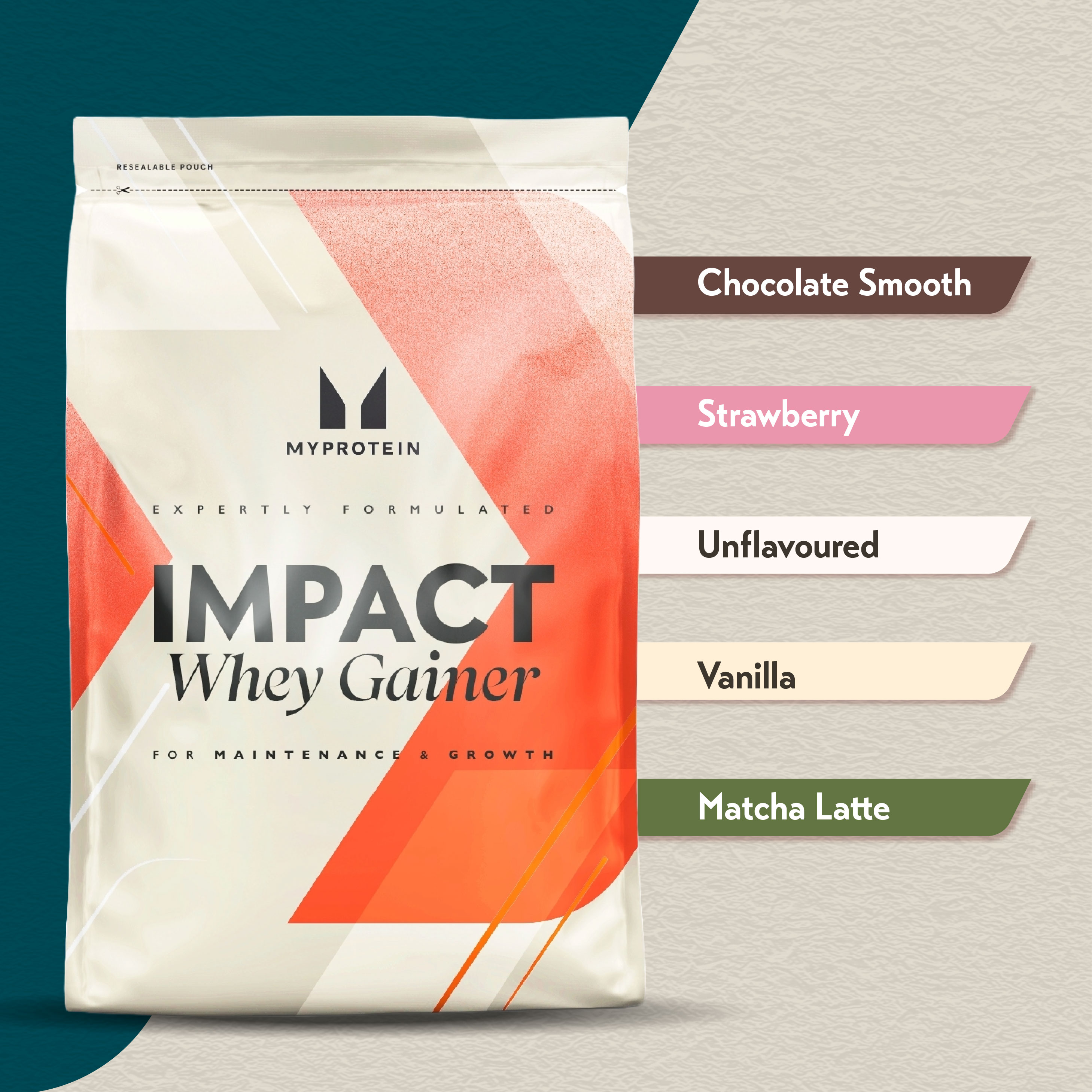 MyProtein Impact Whey Gainer (2.5kg - 100 Servings) | Shopee Singapore