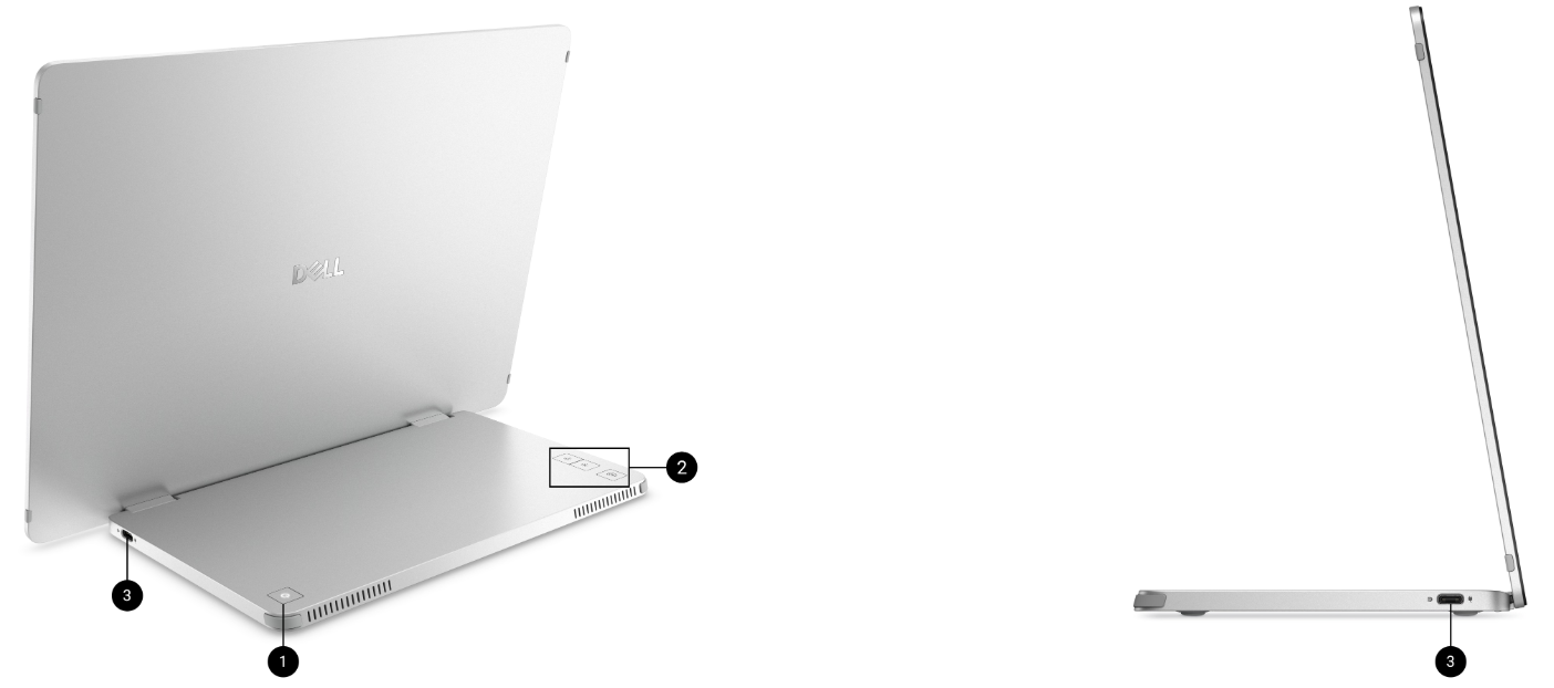 Dell Pro 14 Plus Portable Monitor - P1425 | Shopee Singapore