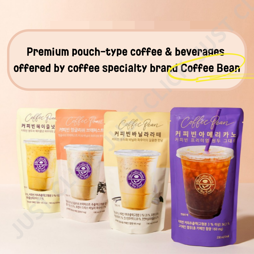 [ The Coffee Bean & Tea Leaf ] Coffee Bean Latte Pouch Drip Coffee Korean Premium Coffee ...