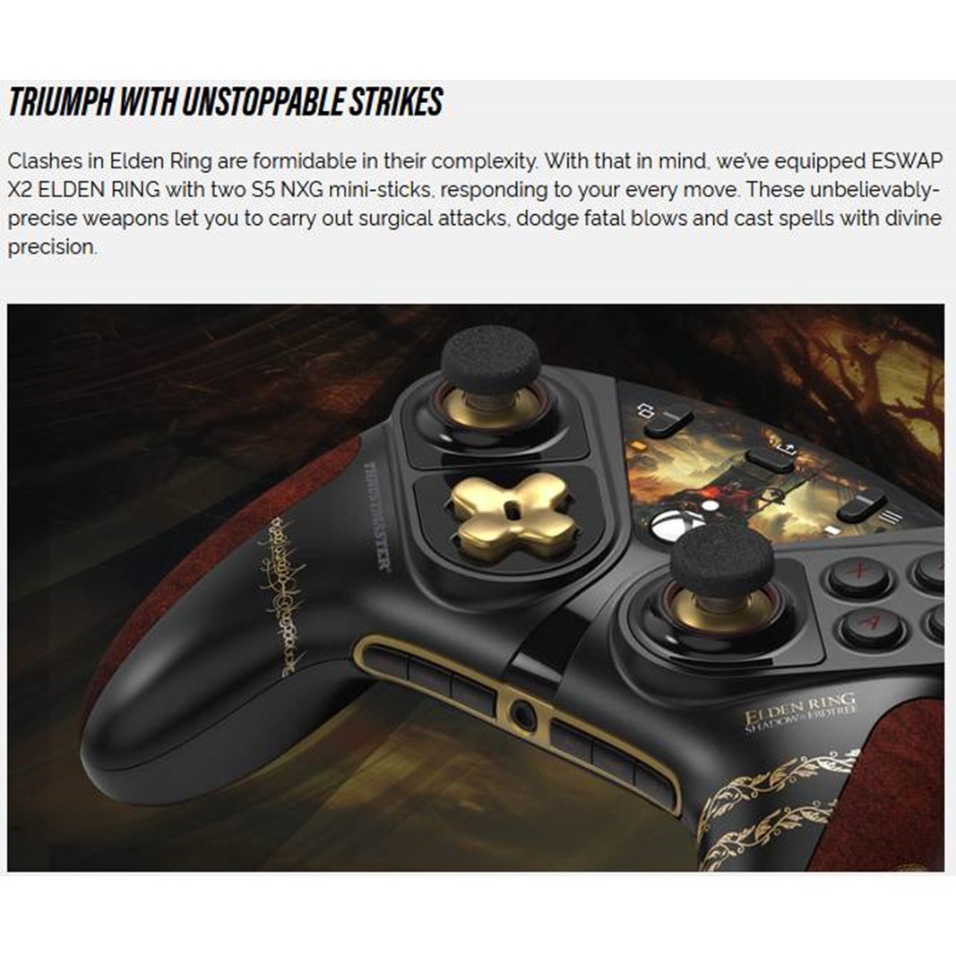 Thrustmaster eSwap X2 Pro Controller Elden Ring Edition | Shopee Singapore