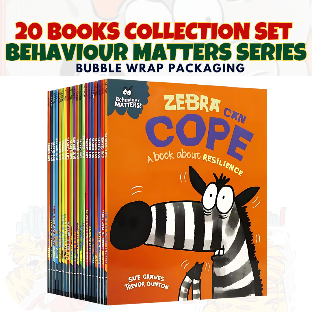 Behaviour Matters Kids Picture Books Collection Set.Supports the ...
