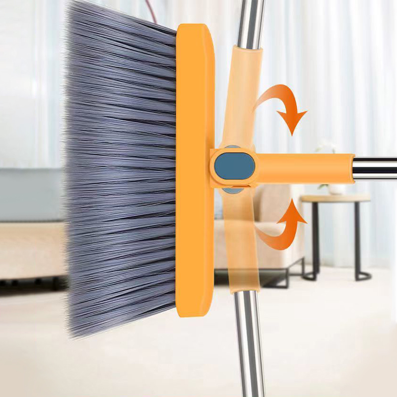 【SG READY STOCK】Rotatable Broom and Wind Proof Dust Pan with Broom Comb ...