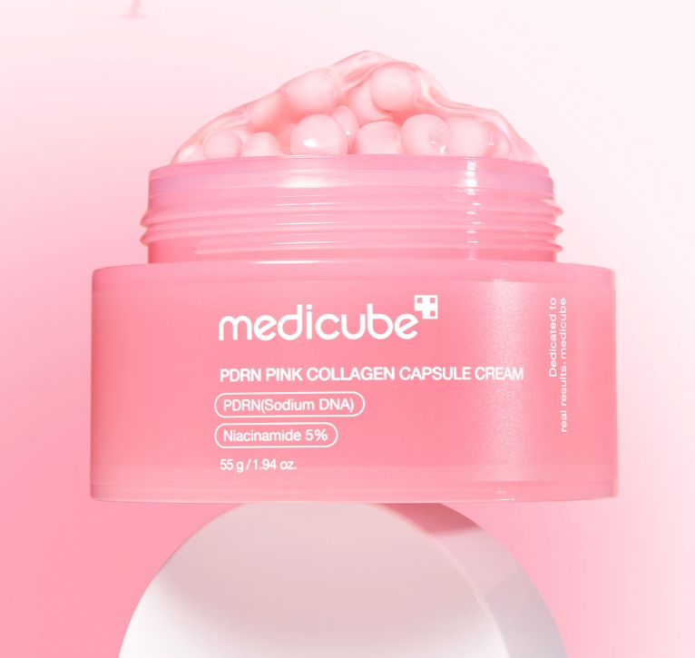 [Medicube ]PDRN Pink Collagen Capsule Cream 55g (2025 NEW) | Shopee ...