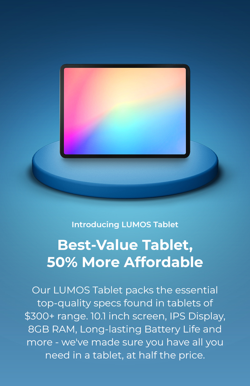 LUMOS TABLET | Best Value Tablet | Shopee Singapore