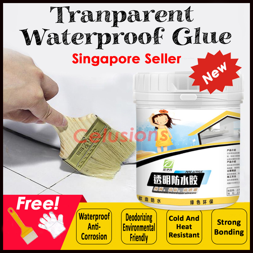 【SG Seller】300g|500g ️Invisible Clear Waterproof Glue ️Strong ...
