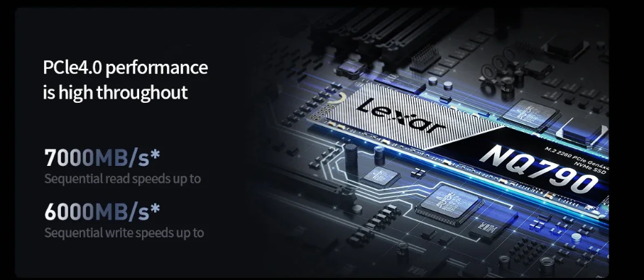 LEXAR NM790 / NQ790 4TB / 8TB GEN4 / PCIe4 M.2 NVMe v1.4 - Solid State ...
