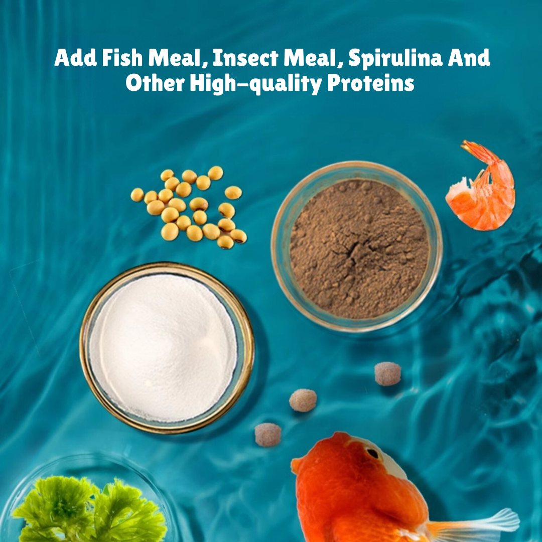 YEE Fish Food For Goldfish, Sinking/Floating Pellet With Rich In ...