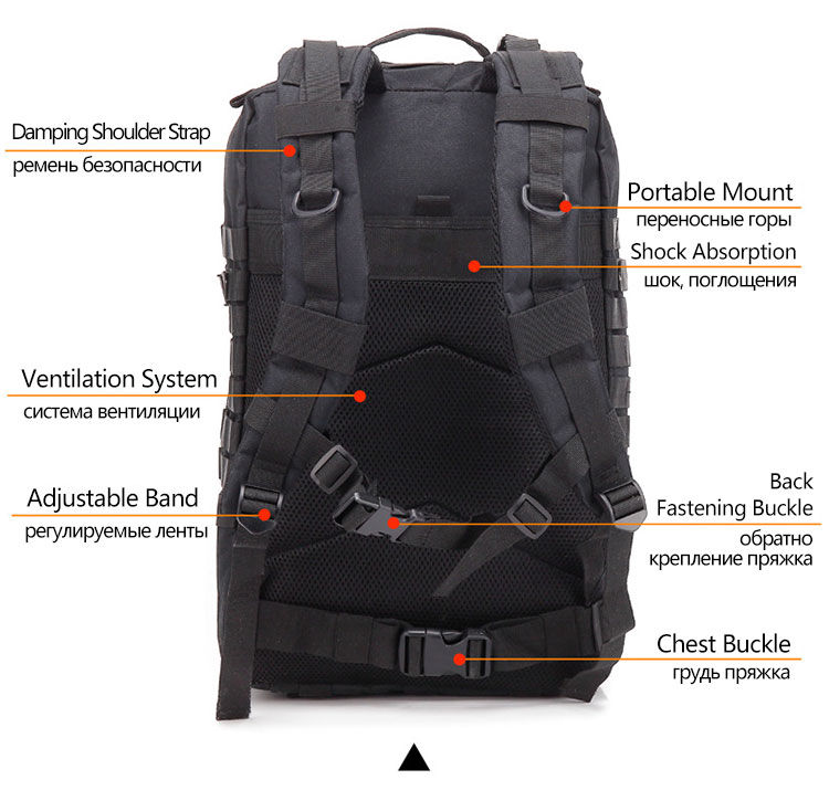 【SG Stock】50L/70L Capacity Men Military Large Backpack Waterproof bag ...