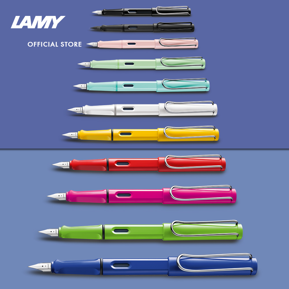 [LAMY Official] Safari Fountain Pen - 11 Solid Colours | Shopee Singapore