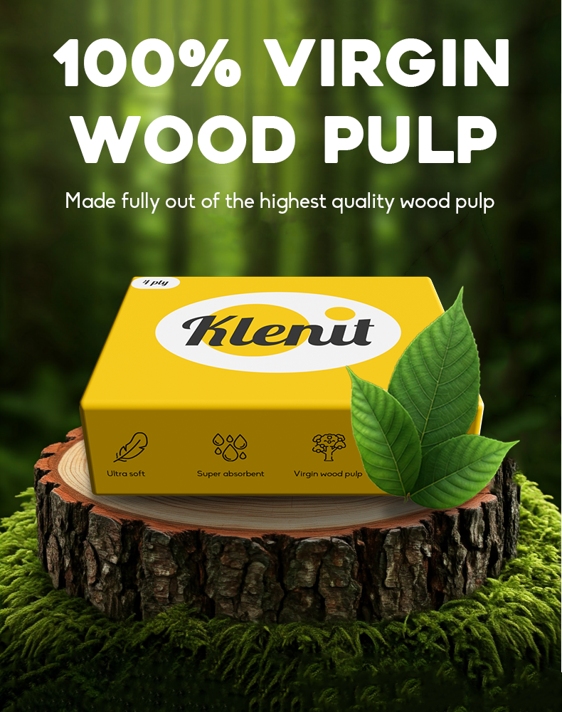 [$0.30/Pack] Klenit 4 Ply Household Facial Tissue Packet | 4 Ply Tissue ...