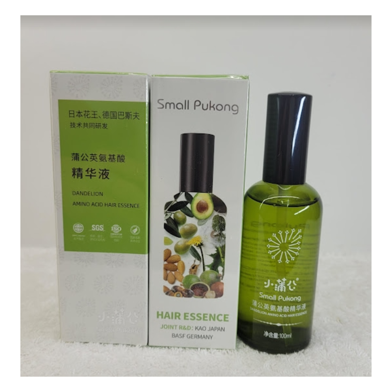 Small Pukong Dandelion Amino Acid Hair Essence 100ml 小蒲公蒲公英氨基酸 精华液 x ...