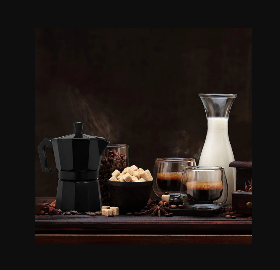 Moka Pot Italian Coffee Maker Aluminum Mocha Espresso Percolator Kettle ...