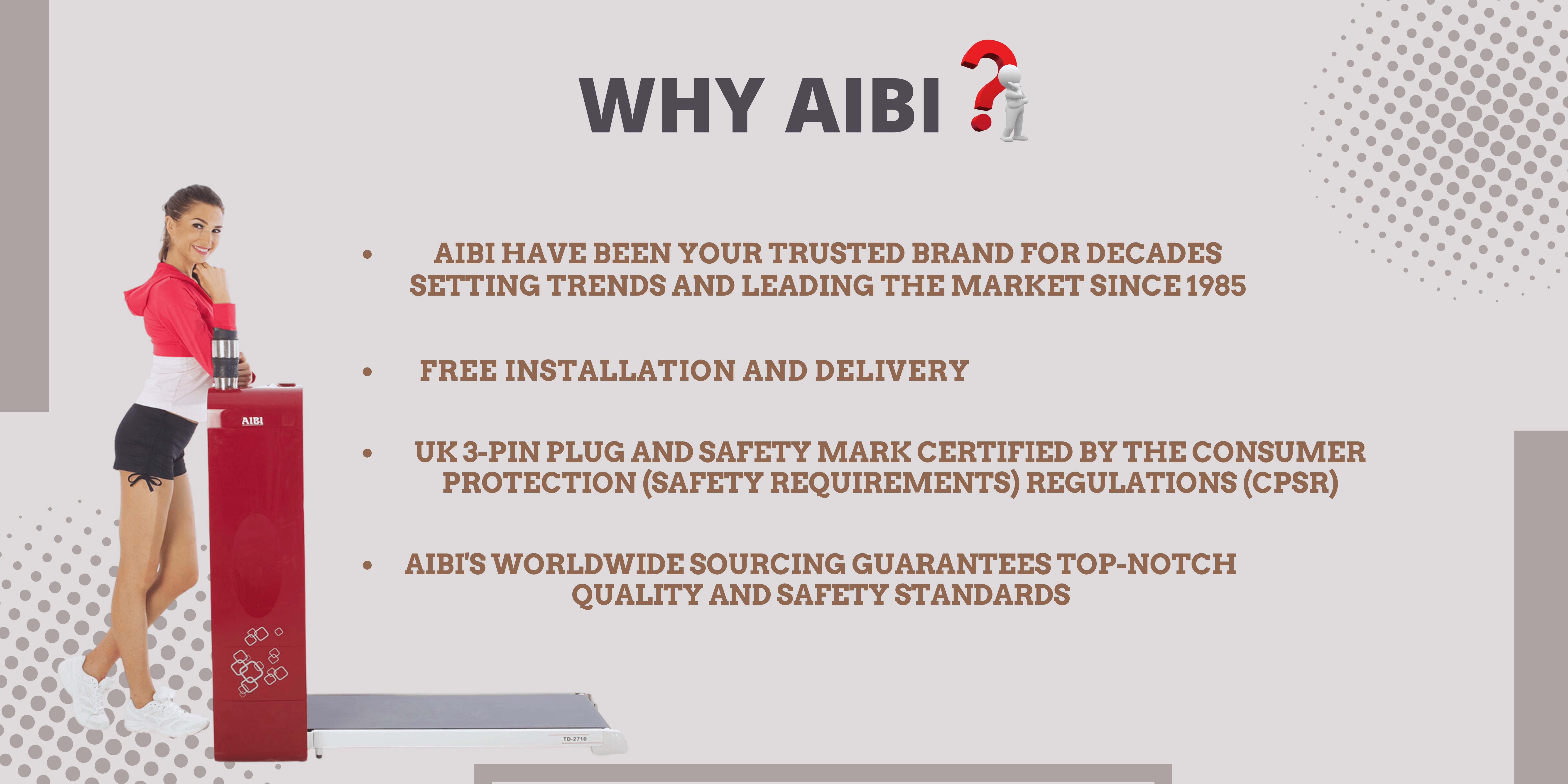 AIBI Motorised Treadmill AB-T420 | Shopee Singapore