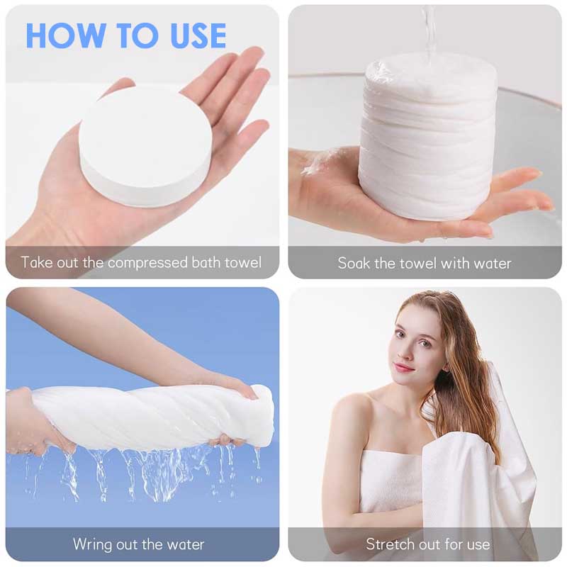 🇸🇬【SG stock】70x140cm Disposable Compressed Bath Towels /Face Towel ...