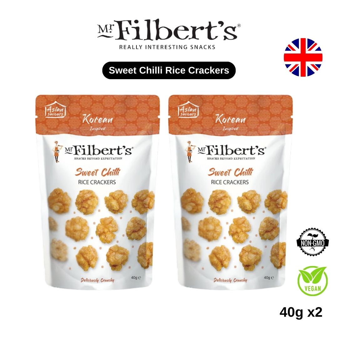 Mr.Filbert's Sweet Chilli Rice Crackers Delicious and Crunchy Paprika ...