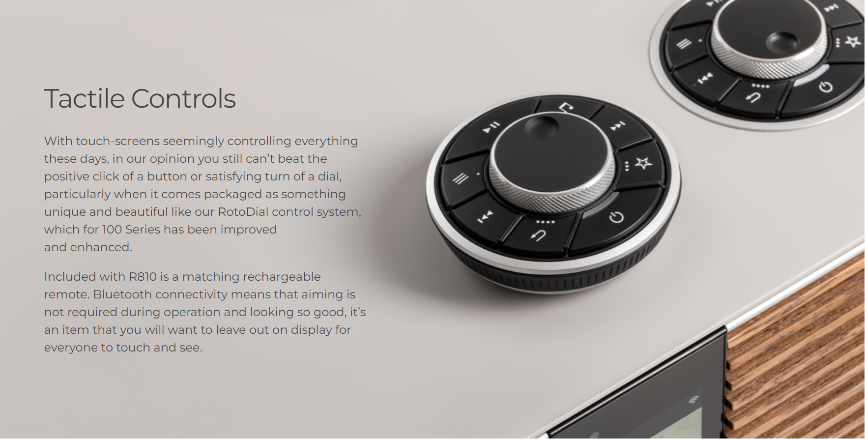 Ruark R810 Music system with Tuned twin bass subwoofer enclosure and ...