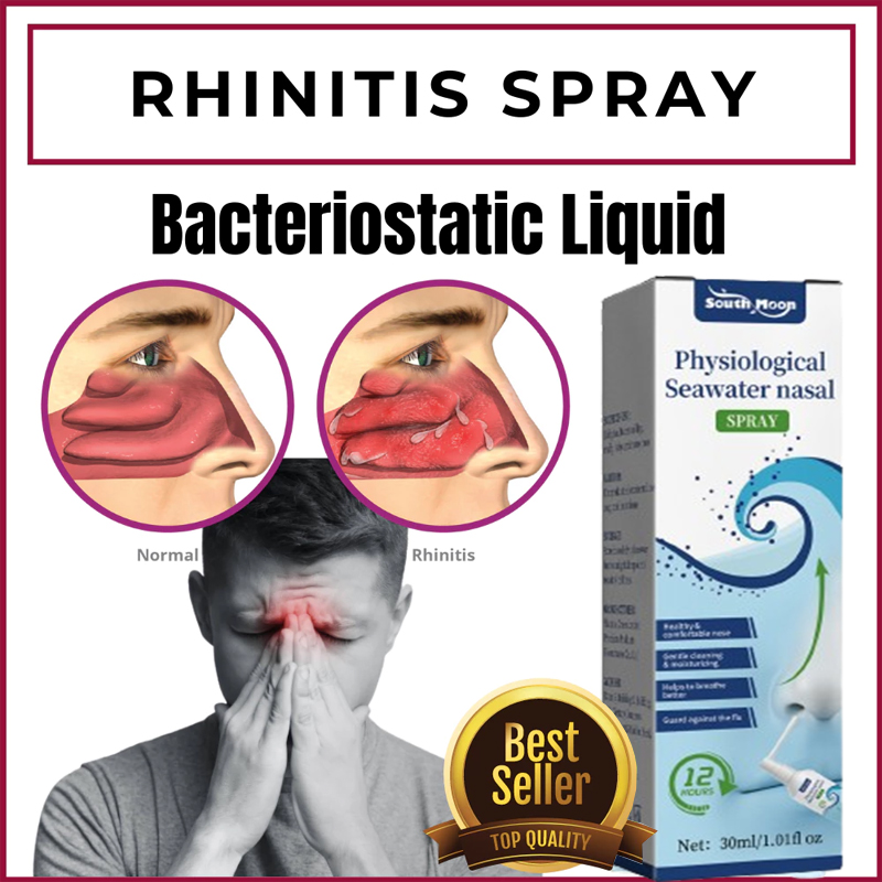Nasal Spray Saline Nasal Spray Rhinitis Spray 30ML Allergic Rhinitis ...